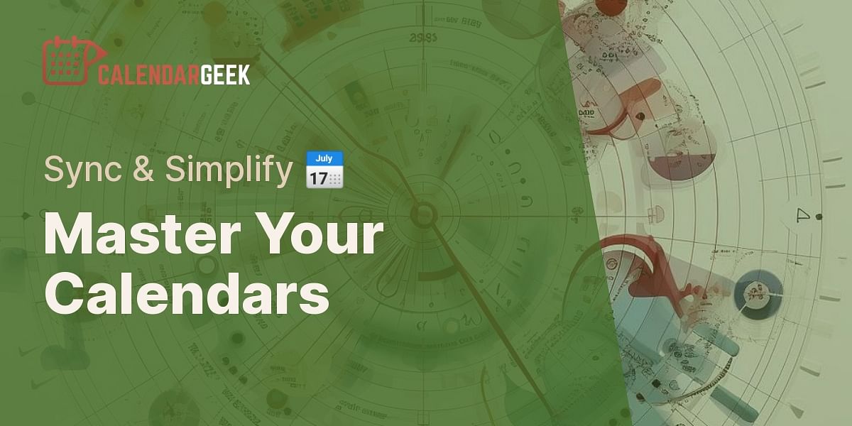 Can I integrate multiple calendars with one master calendar? Can I integrate multiple calendars with one master calendar?