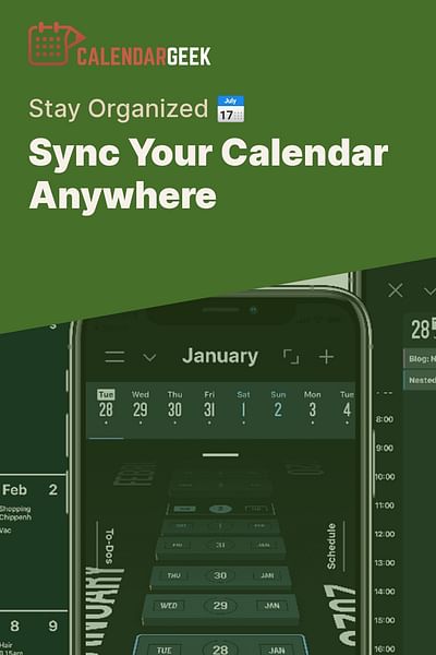 Can I sync my calendar in real-time across devices?