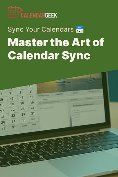 How to sync a laptop calendar with a phone?